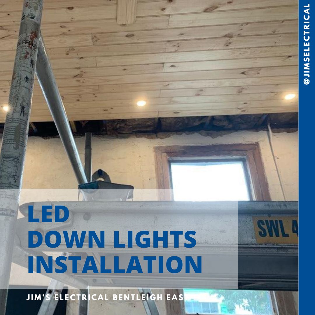 LED Downlight Installation