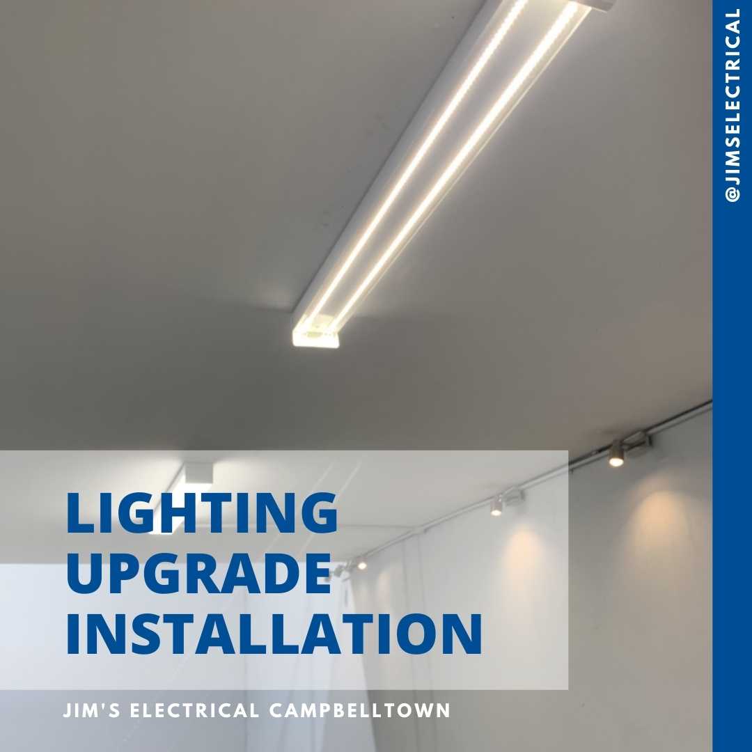 Lighting Upgrade Installation