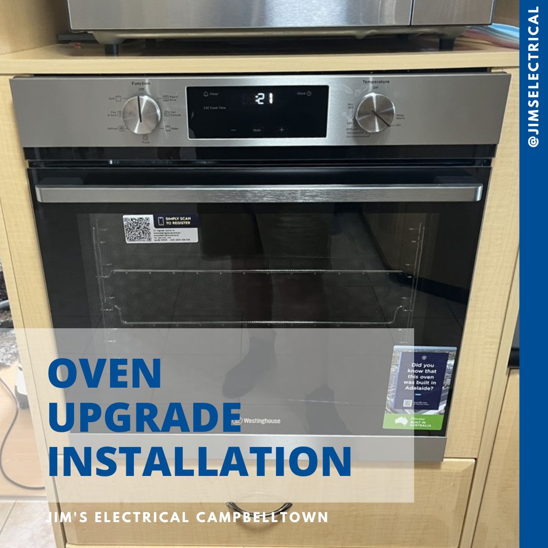 Oven Upgrade Installation