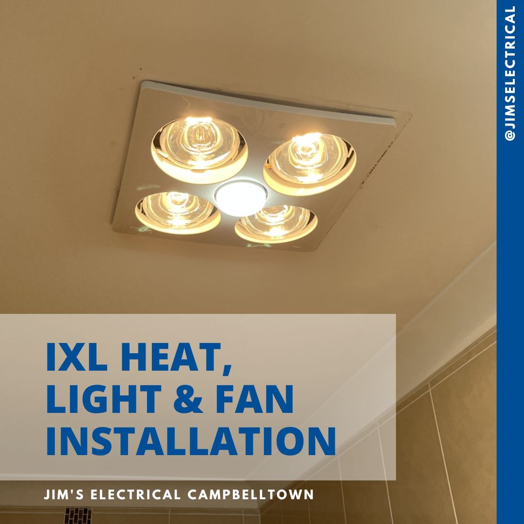 IXL Bathroom Light Installation