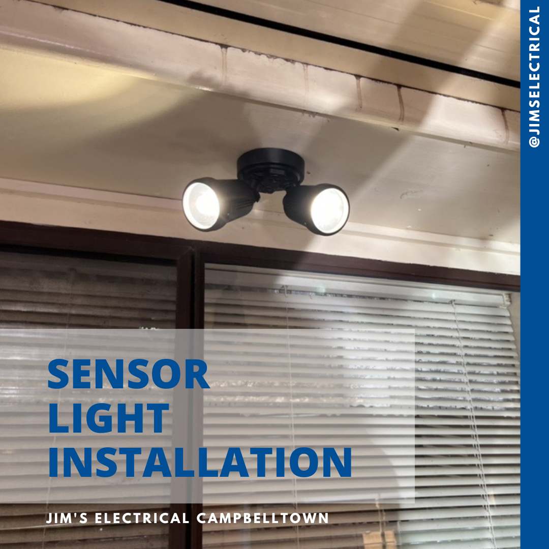 Sensor Light Installation