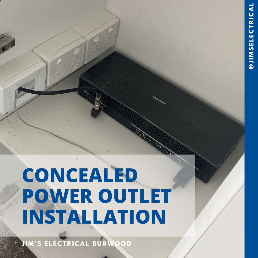 Concealed Power Outlet Installation