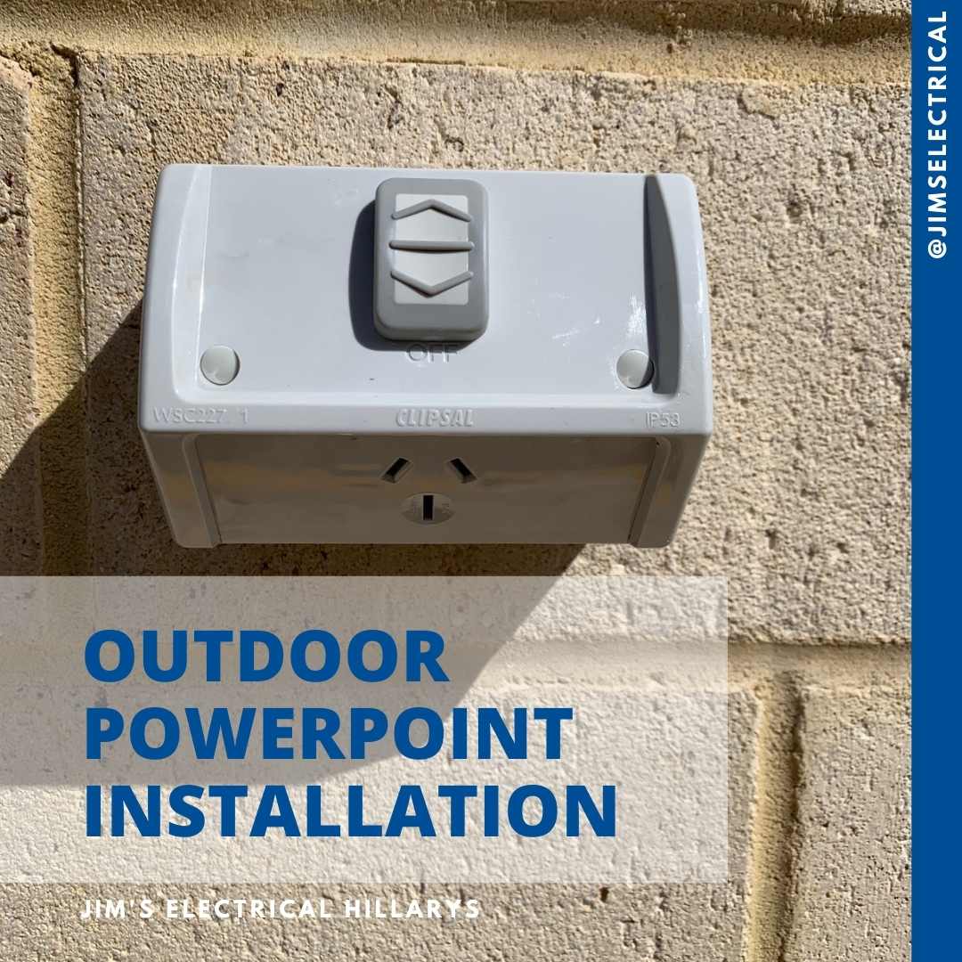 Outdoor Power Point Installation