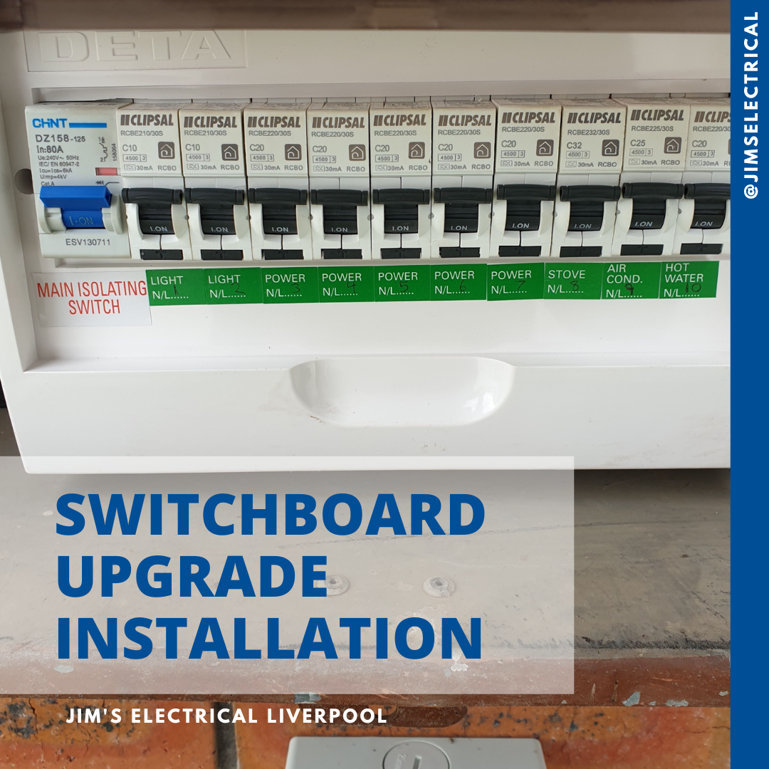 Switchboard Upgrade Installation