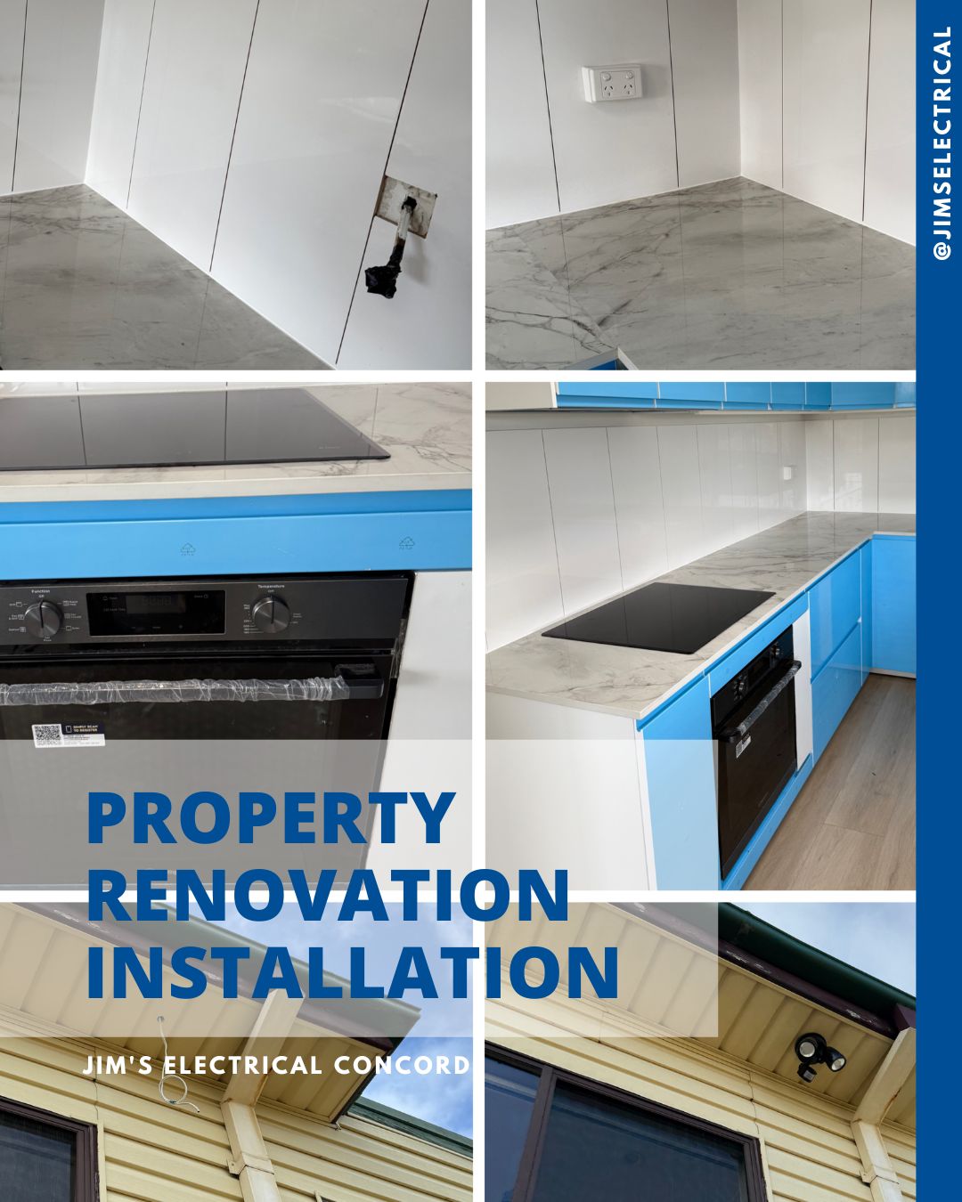 Recent Oven and Cooktop Installations by the Jim's Electrical Team