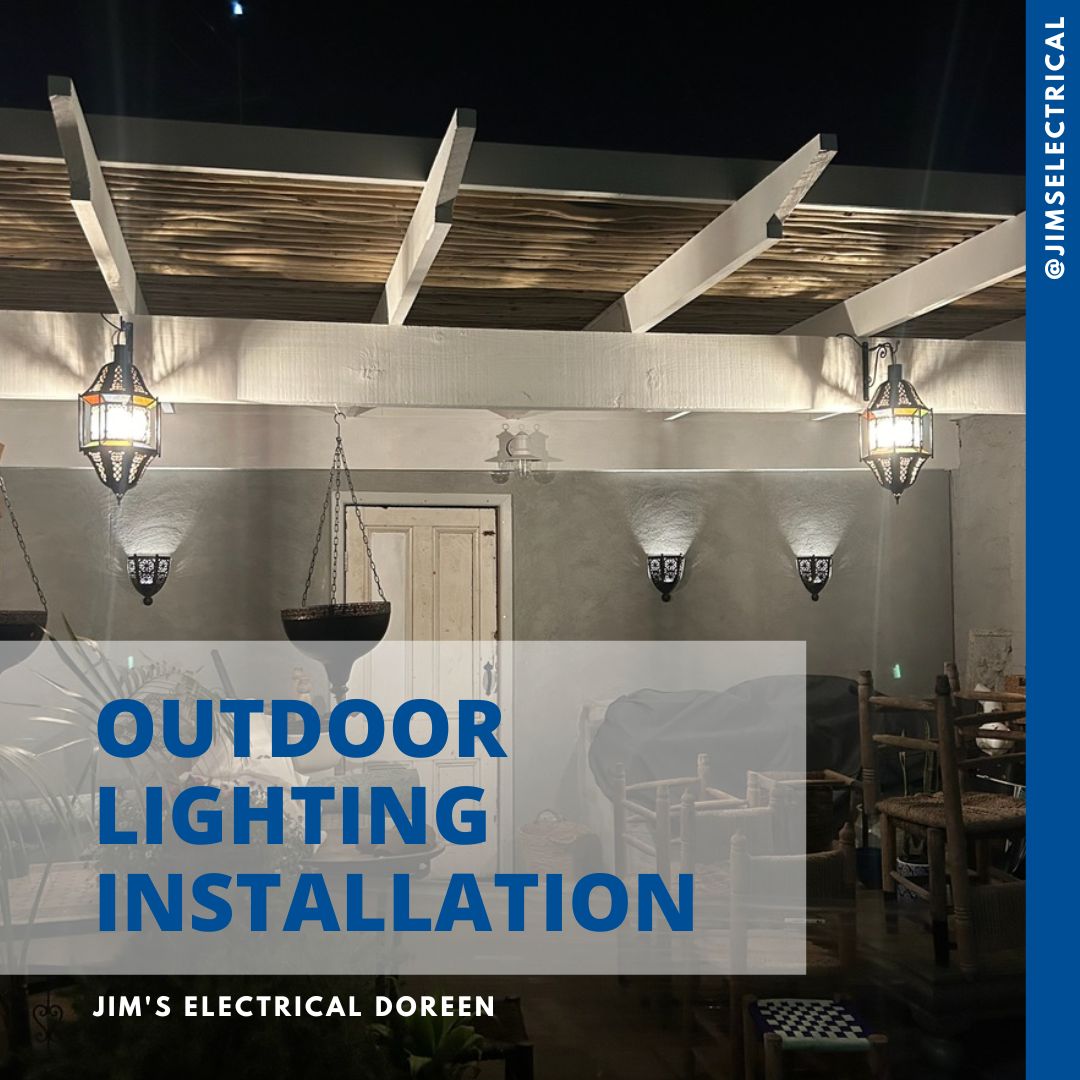 Outdoor Lighting Installation