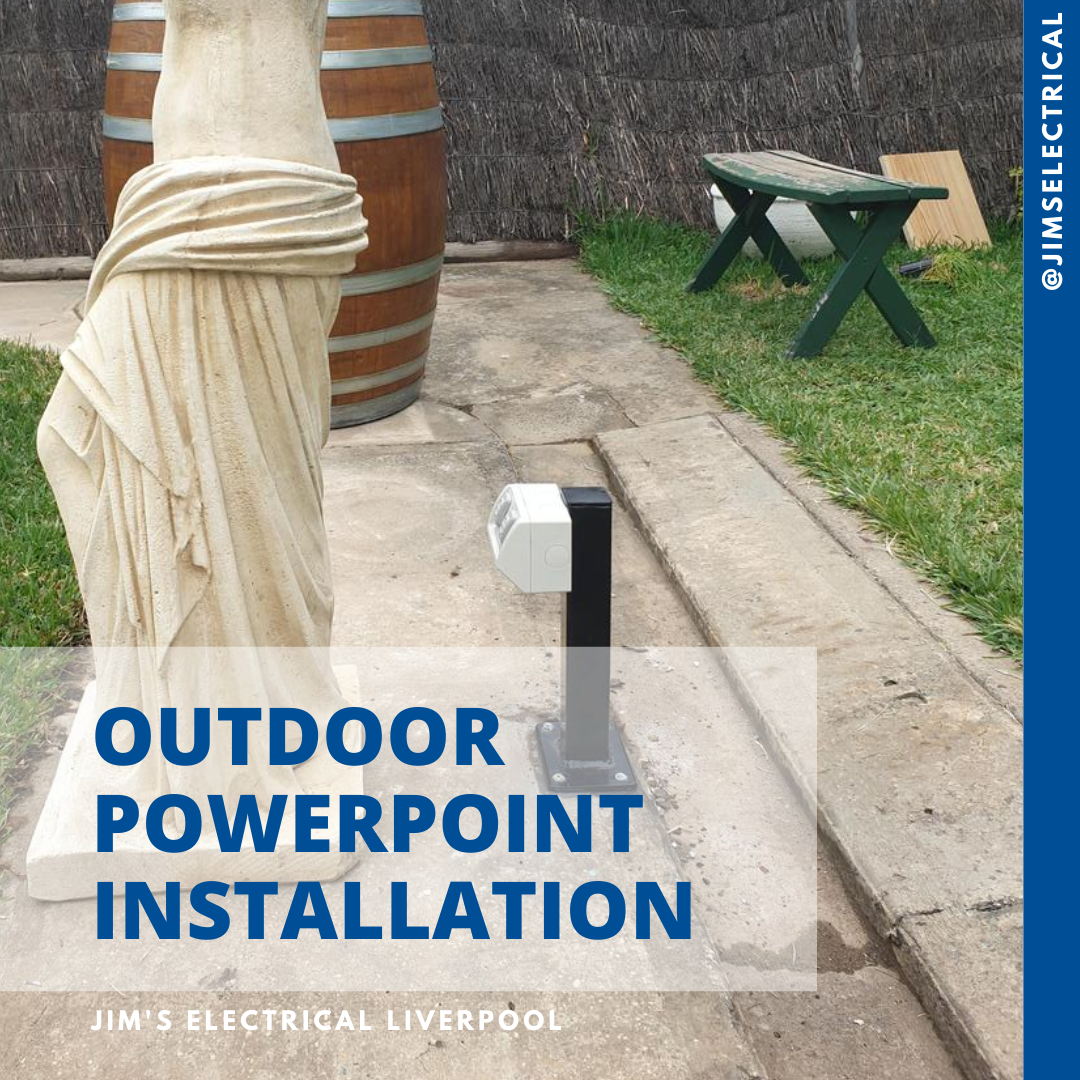 Outdoor Power Point Installation