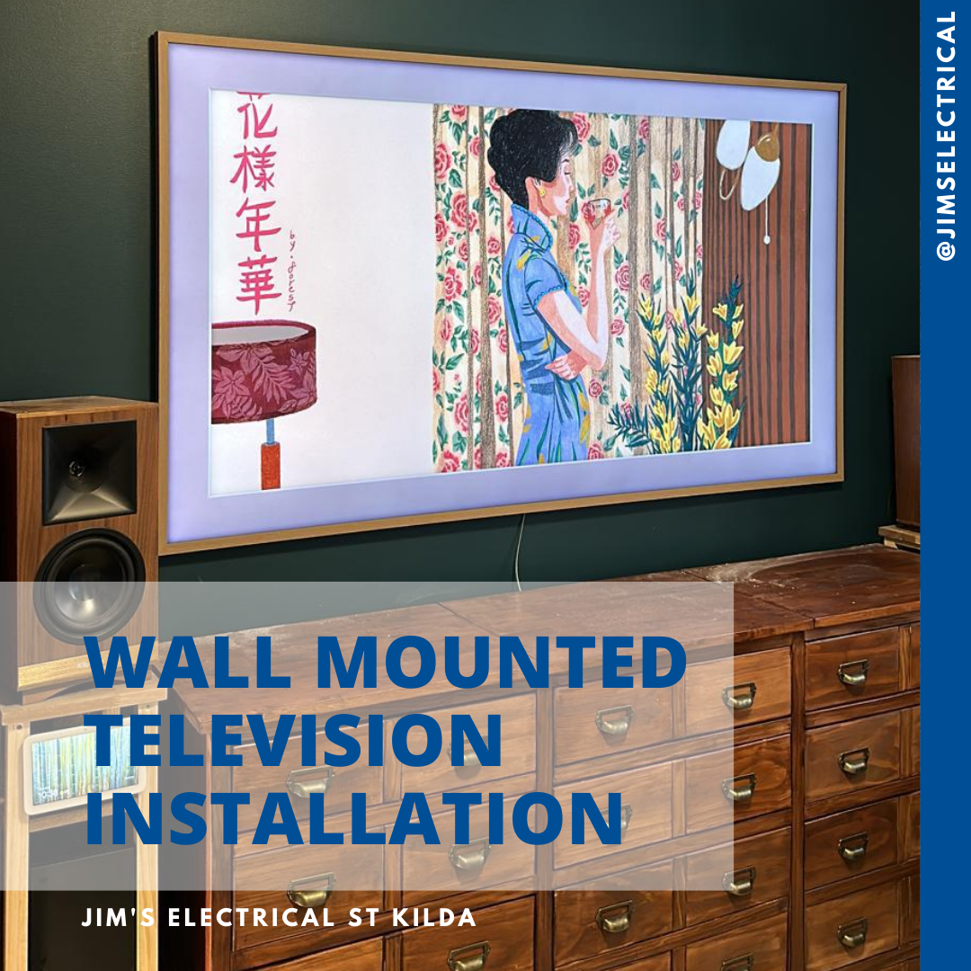 Wall Mounted Television Installation