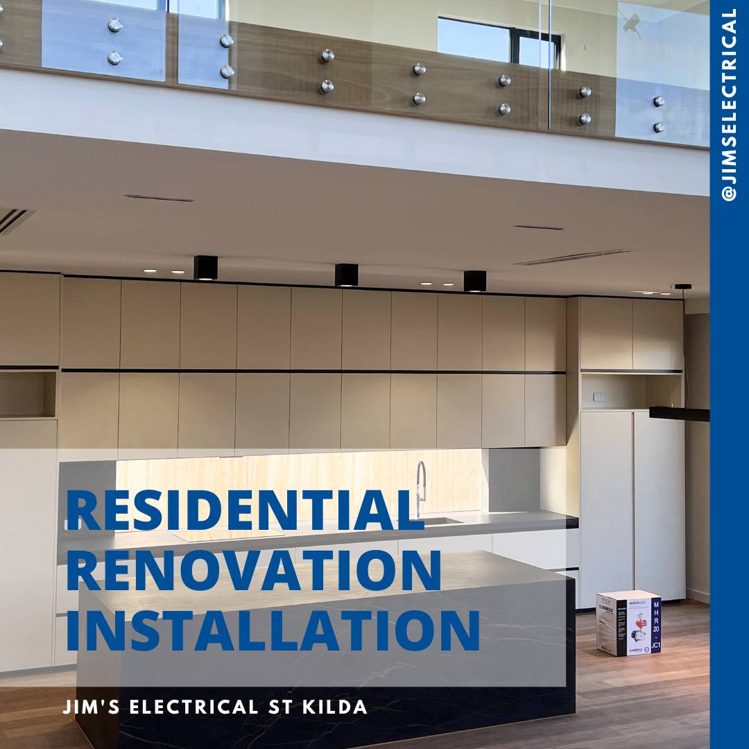 Residential Renovation Electrical Installation