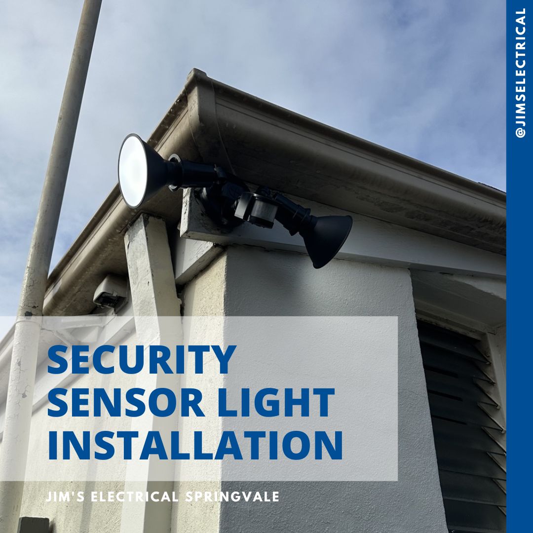 Sensor Light Installation