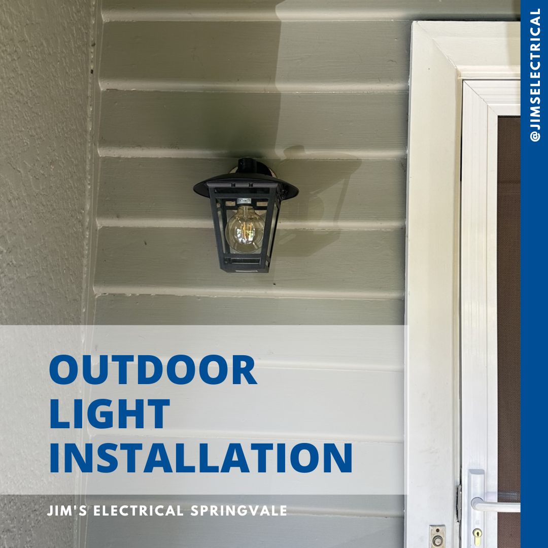 Outdoor Light Installation